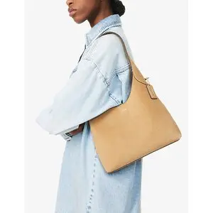 COACH Brooklyn 28 Suede Shoulder Bag