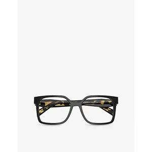 Prada B03v Square-shape Acetate Sunglasses