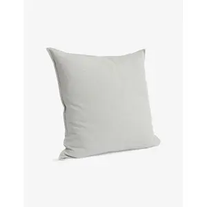 HAY Square Cotton And Linen Cushion 60cm X 60cm - Sky Grey