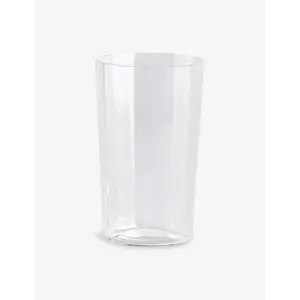 HAY Angle Faceted Drinking Glass - Clear