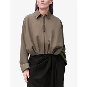 Loewe Draped-hem Jacket
