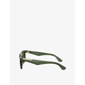 Burberry Be4451u Rectangle Sunglasses - Green