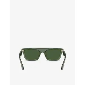 Burberry Be4451u Rectangle Sunglasses - Green