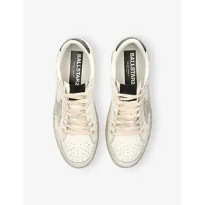 GOLDEN GOOSE Ballstar 2 Leather Low-top Trainers - White/comb