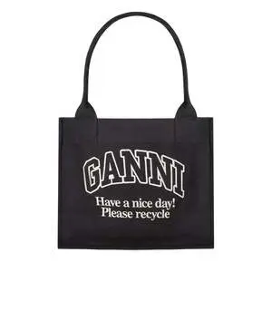 GANNI Large Shopping Bag