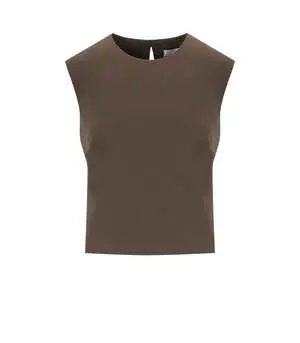 Harris Wharf London Techno Viscose Top