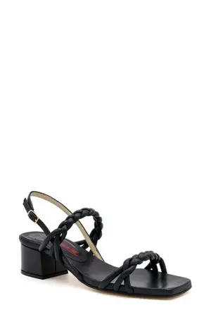 AMALFI BY RANGONI Milena Slingback Sandal - Black Parmasoft