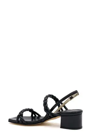 AMALFI BY RANGONI Milena Slingback Sandal - Black Parmasoft
