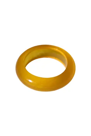 SEREE Carrie Jade Ring - Yellow