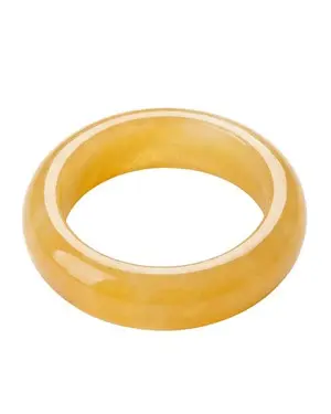 SEREE Carrie Jade Ring - Yellow