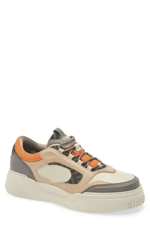 Fendi Force Sneakers - F1v86-argilla Latte Orange