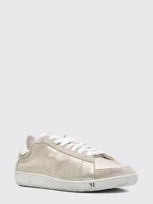 Patrizia Pepe 93 Laminated Leather Sneakers