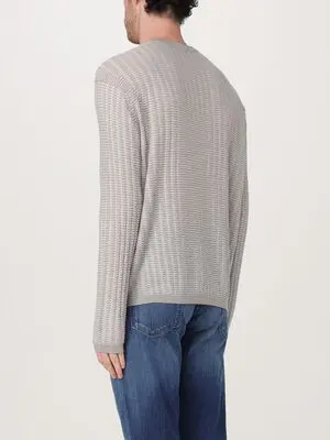Emporio Armani Crew Neck Pullover - Beige