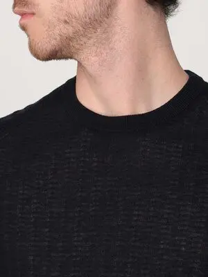 Emporio Armani Crew Neck Sweater - Blue