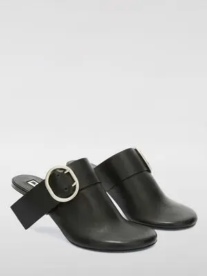 JIL SANDER Buckled Mule Shoes