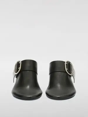 JIL SANDER Buckled Mule Shoes