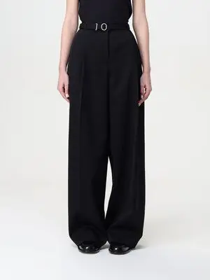 JIL SANDER Wide-leg Tailored Trousers - Black