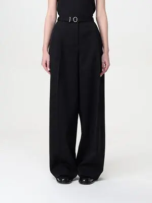 JIL SANDER Wide-leg Tailored Trousers - Black