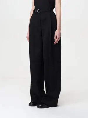 JIL SANDER Wide-leg Tailored Trousers - Black