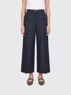 Brunello Cucinelli Cropped Fit Cotton Trousers