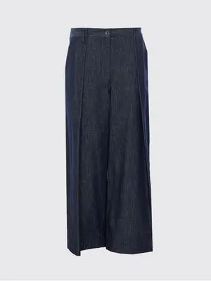 Brunello Cucinelli Cropped Fit Cotton Trousers
