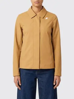 K-WAY Polyester Stretch Jacket - Brown