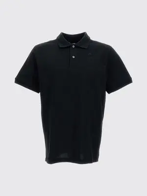 K-WAY Cotton Polo Shirt - Black