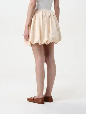 Marni Gathered Mini Skirt - White