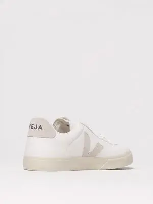 VEJA Campo Low Top Sneakers In O.t. Leather With Contrast Logo