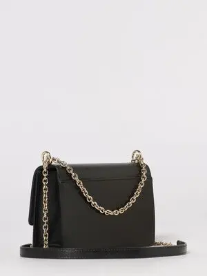 Furla 1927 Grained Leather Bag - Black