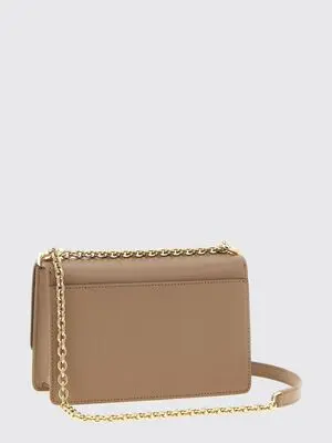 Furla 1927 Mini Grained Leather Shoulder Bag - Beige