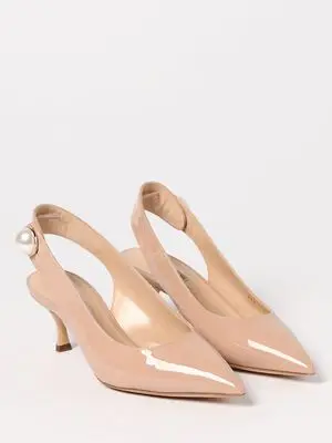 Casadei Slingback Pumps With Embellished Heel