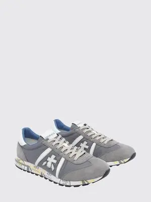 Premiata Lace-up Athletic Sneakers - Grey