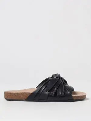 JW Anderson Flat Sandal - Black