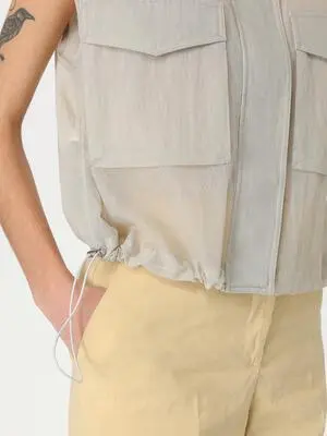 Pinko Sleeveless Waistcoat - Pearl