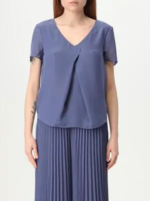 Emporio Armani Short Sleeve V-neck Top