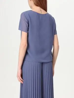 Emporio Armani Short Sleeve V-neck Top