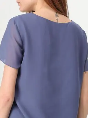 Emporio Armani Short Sleeve V-neck Top
