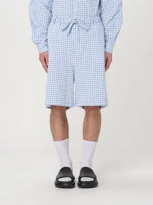 Marni Gingham Shorts - Blue