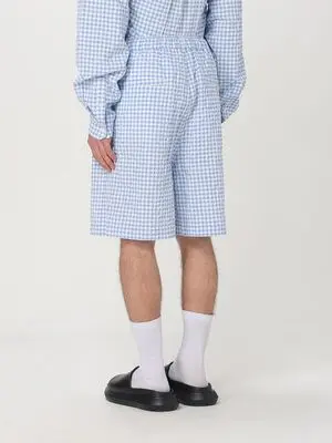 Marni Gingham Shorts - Blue