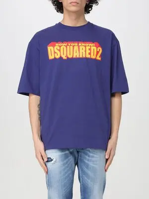 Dsquared2 T-shirt Men Blue