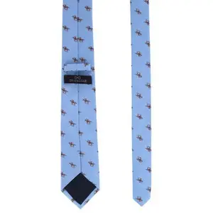 Trafalgar Racehorse Linen Blend Necktie