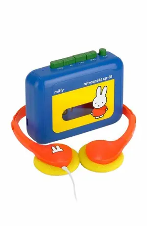 RETROSPEKT Miffy + Cp-81 Portable Cassette Player - Blue