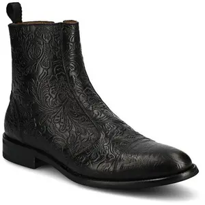 Taft The Lewis Leather Boots - Noir Viejo