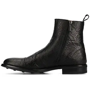 Taft The Lewis Leather Boots - Noir Viejo