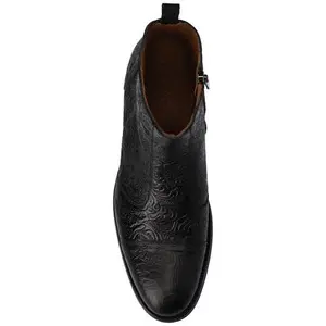 Taft The Lewis Leather Boots - Noir Viejo