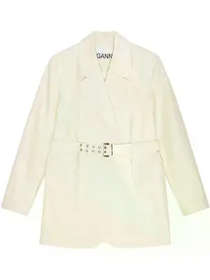 Ganni Belted Blazers For Women