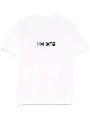 Sacai Slogan-print T-shirt - White