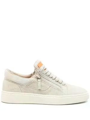 GIUSEPPE ZANOTTI Suede Sneakers
