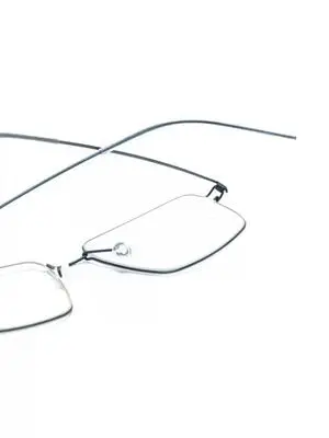 LINDBERG Aaron Rectangle-frame Eyeglasses - Blue